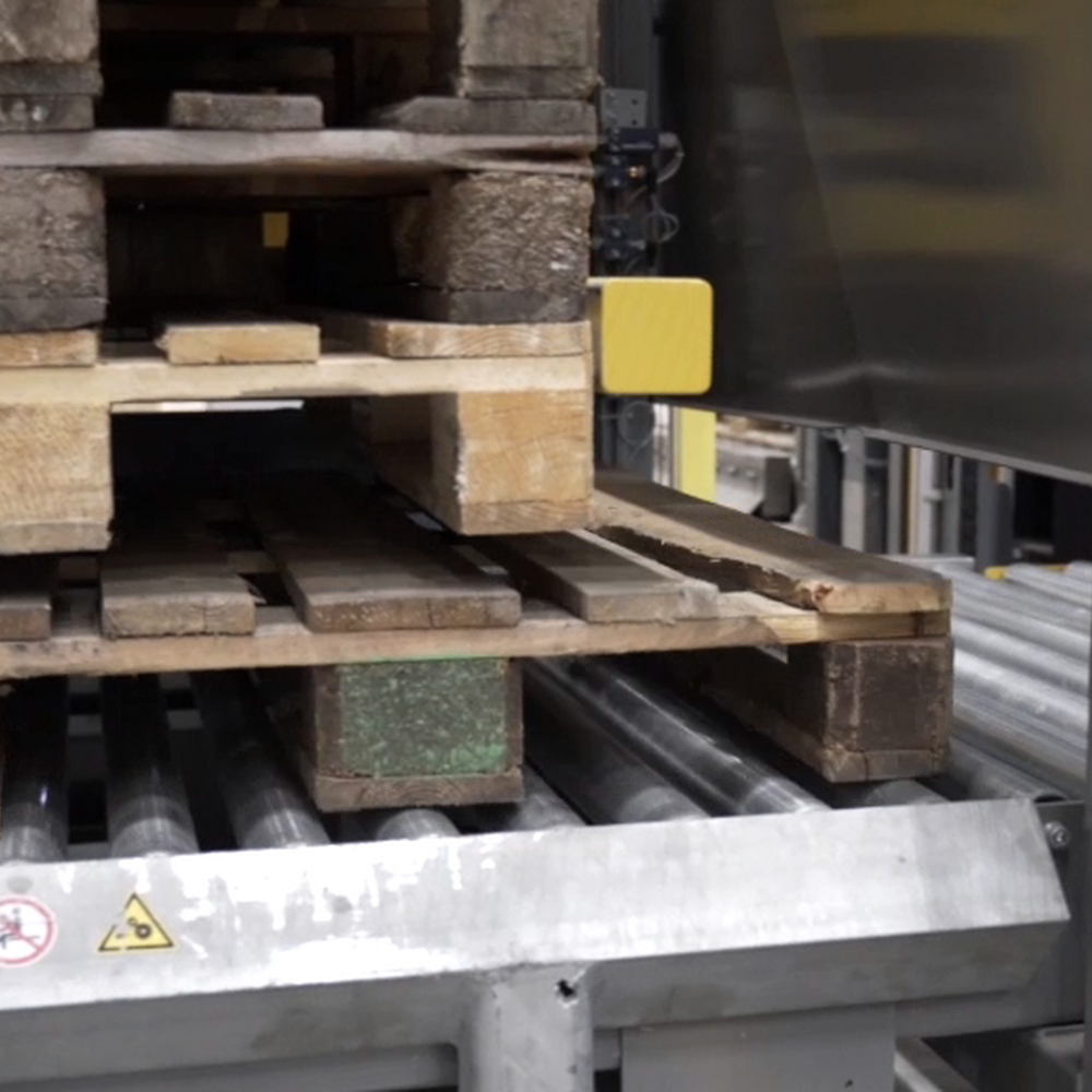Palletizing & de-palletizing | Jansen Conveyors